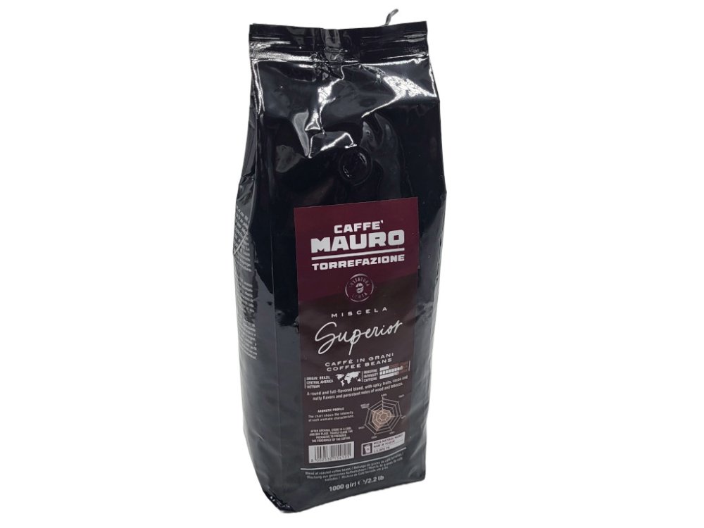 Mauro Caffé SUPERIOR zrnková káva 1 kg :: CWShop.cz